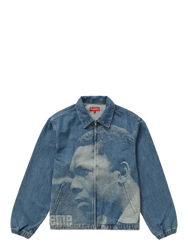 Supreme John Coltrane Denim Jacket - Blue