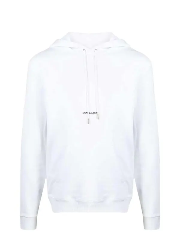Saint Laurent Rive Gauche Hoodie - White