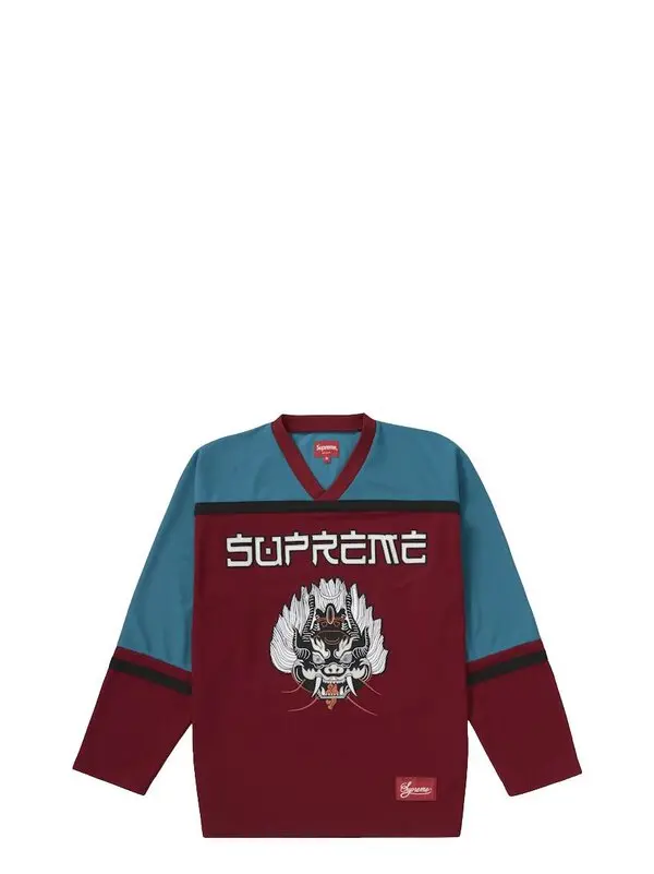 Supreme Demon Hockey Jersey - Cardinal