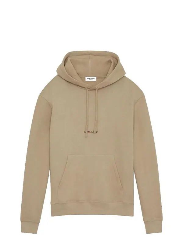 Saint Laurent Rive Gauche Hoodie - Sand