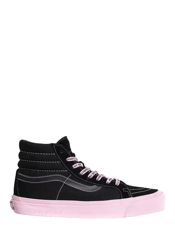 VANS Sk8-hi Anti Social Club High-top Sneakers - Black/pink
