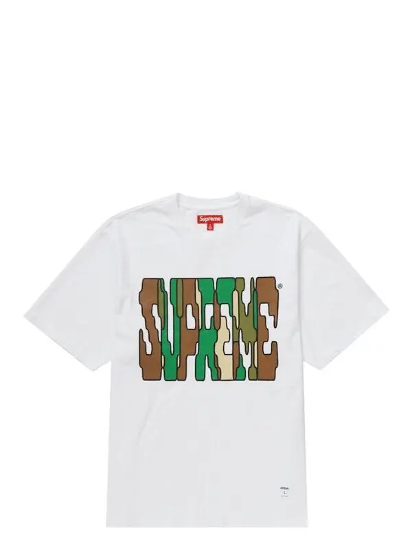 Supreme Digi Short Sleeve Top - White