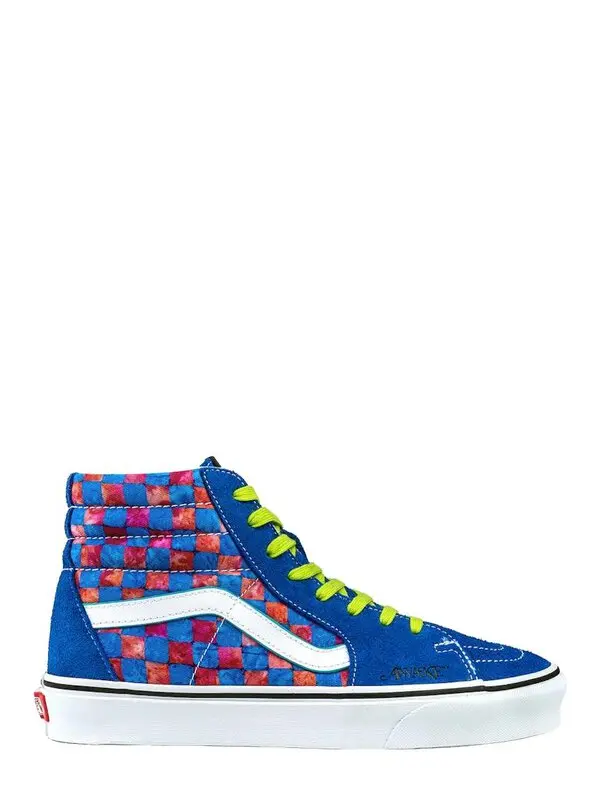 VANS Sk8-hi Awake Ny Sneakers - Blue/red/lime