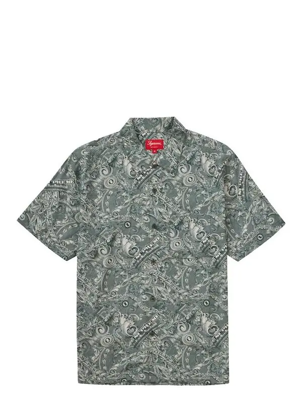Supreme Dollar Short Sleeve Shirt - Green