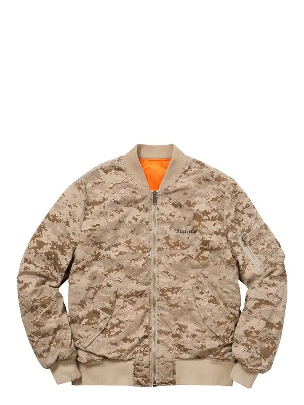 Supreme Ma1 Jacket - Tan Digi Camo