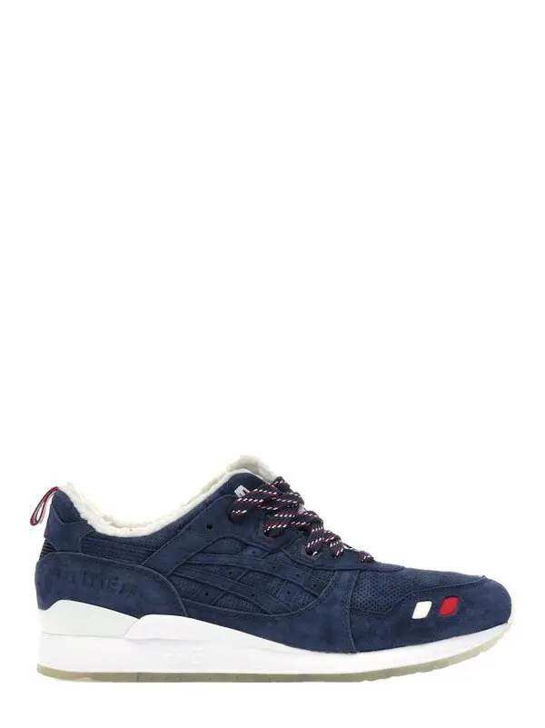 Asics Gel Lyte Iii Kith X Moncler Sneakers - Navy Blue/white