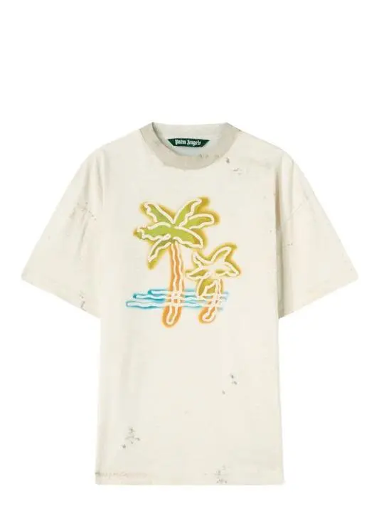Palm Angels Palm Neon T-shirt - Off White