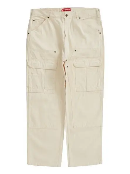 Supreme Double Knee Denim Utility Pant - Natural