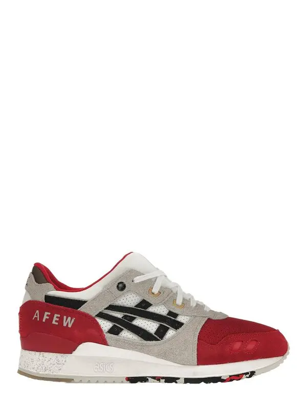 Asics Gel-lyte Iii Afew Koi Sneakers - Red/black/white