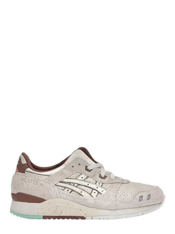 Asics Gel-lyte Iii Nice Kicks Spumoni Sneakers - Ivory/chocolate/pink