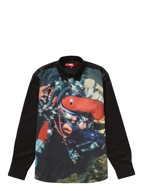Supreme Junya Watanabe Cdg Nature Shirt - Black