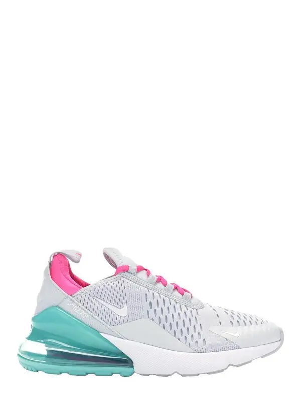 Nike Air Max 270 South Beach Sneakers - Pure Platinum/pink Blast/aurora