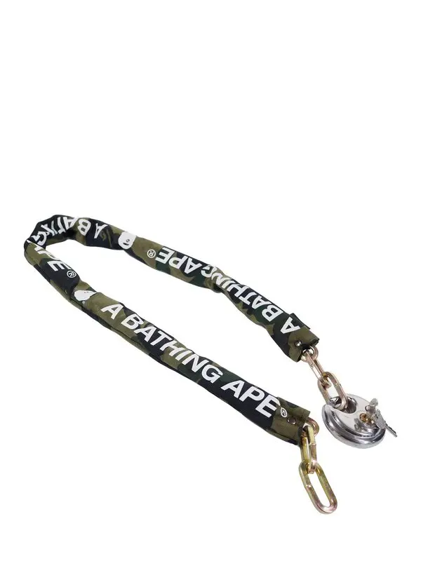 A BATHING APE 1st Camo Bmx Chain Lock Lock - Green