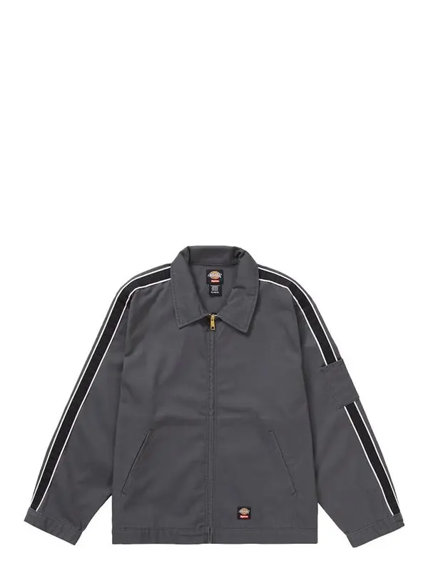 Supreme Dickies Stripe Eisenhower Jacket - Charcoal