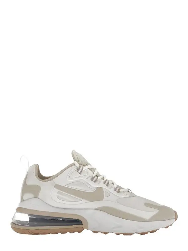 Nike Air Max 270 React Sneakers - Summit White/light Orewood Brown