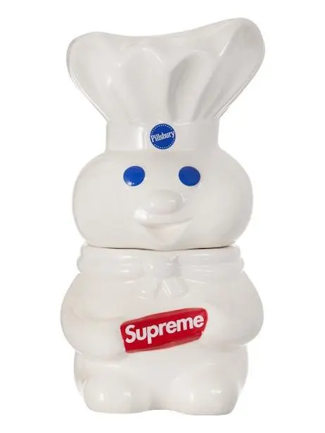Supreme Doughboy Cookie Jar - White
