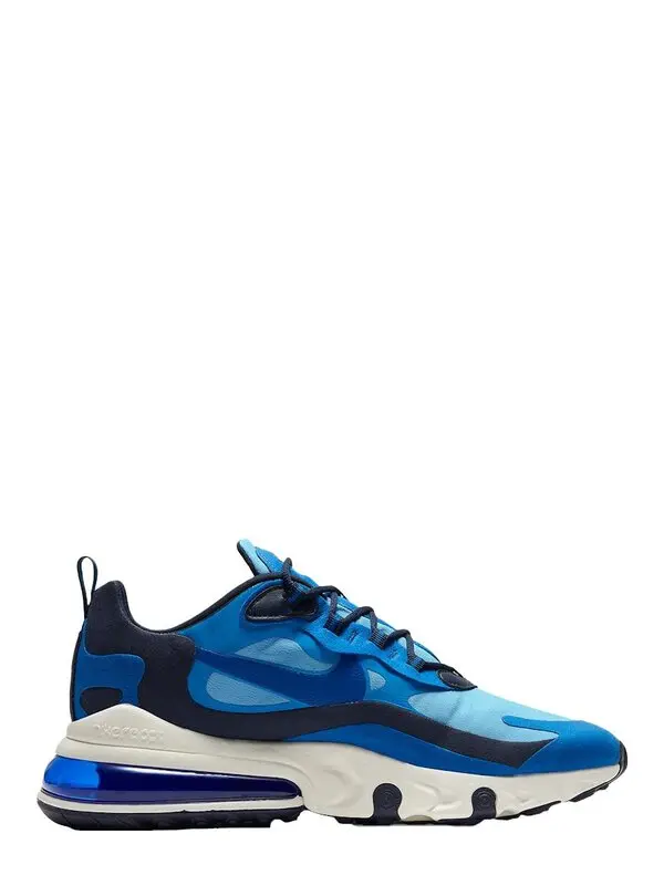 Nike Air Max 270 React Sneakers - Pacific Blue/university Blue/white
