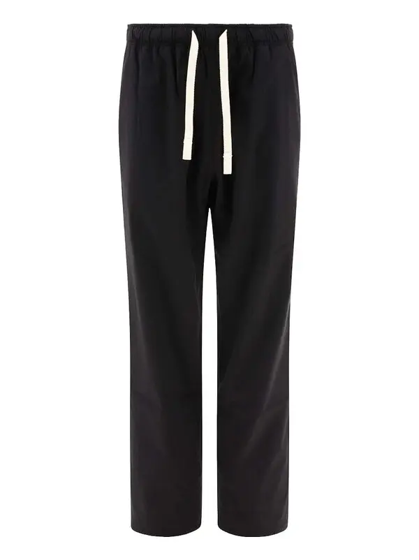 Palm Angels Pa Monogram Trousers - Black
