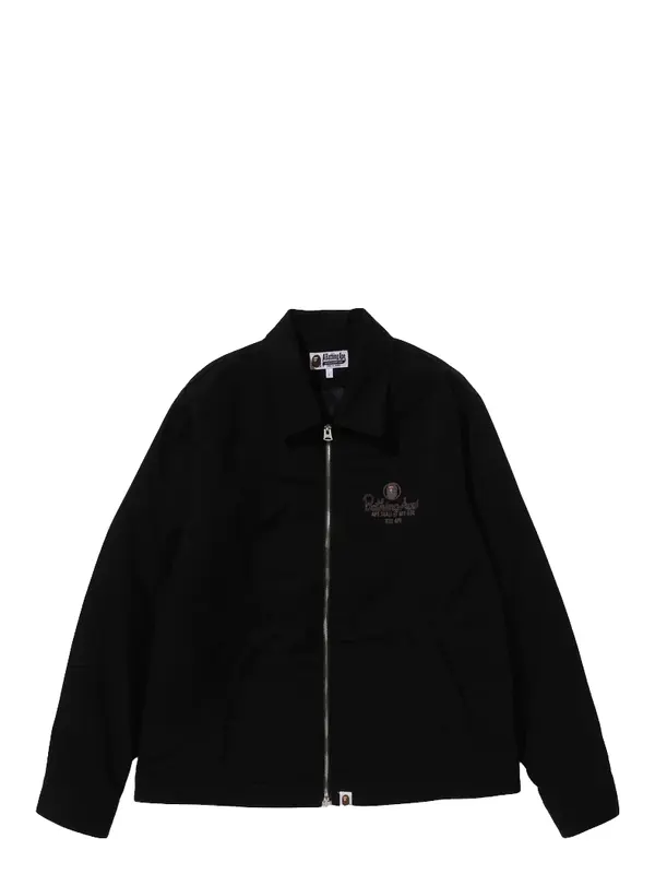 BAPE Canvas Work Jacket - Black