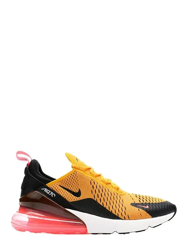 Nike Air Max 270 Sneakers - Black/university Gold/hot Punch