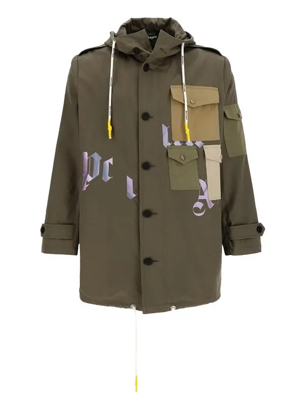 Palm Angels Military Parka - Green
