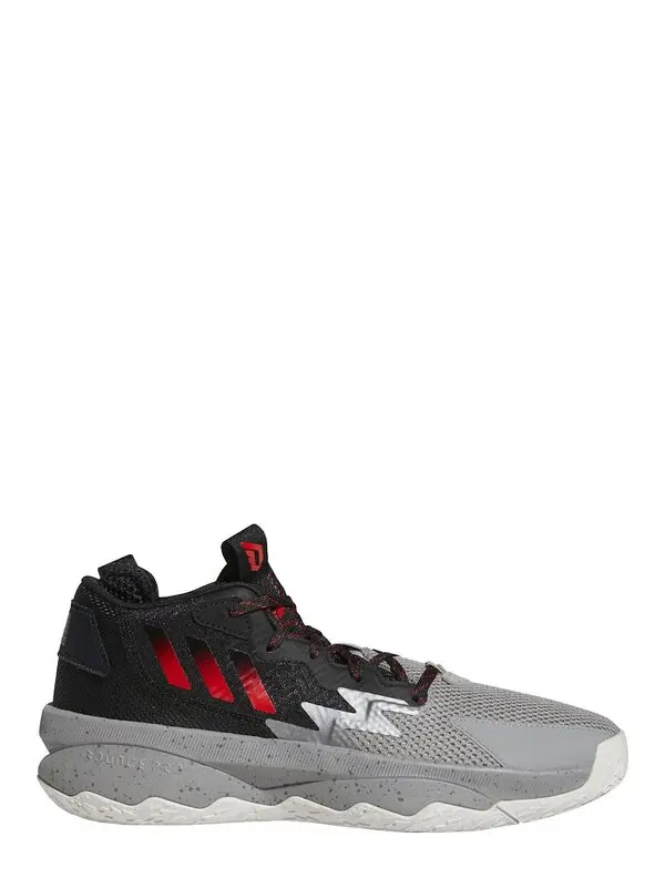 Adidas Dame Bridge City Sneakers - Grey Three/red/core Black