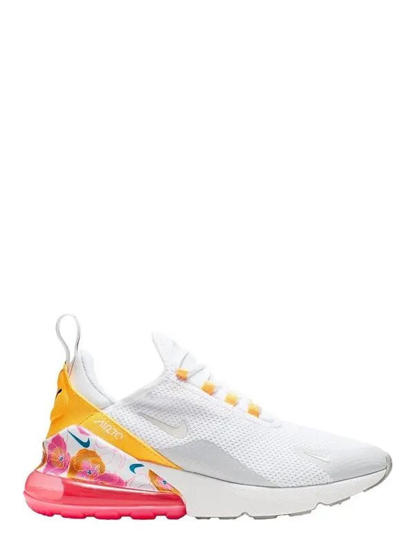 Nike Air Max 270 Se Floral Sneakers - White/summit White/metallic Silver