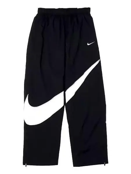 Nike Sportswear Big Swoosh Woven Pants - Black/white