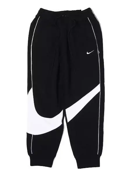 Nike Sportswear Big Swoosh Fleece Pants - Black/white