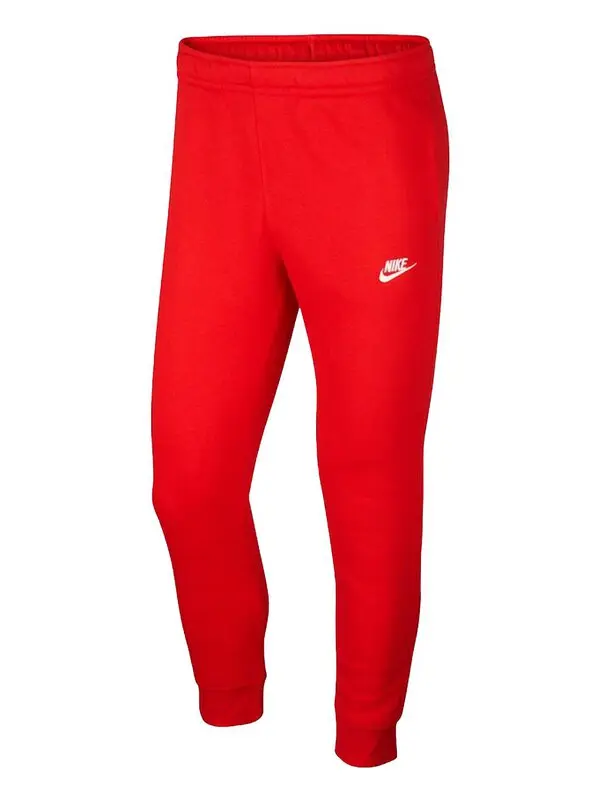 Nike Sportswear Club Fleece Joggers - University Red/white