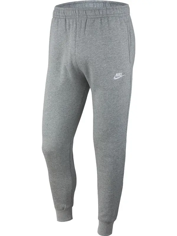 Nike Sportswear Club Fleece Joggers - Dark Grey Heather/matte Silver/white