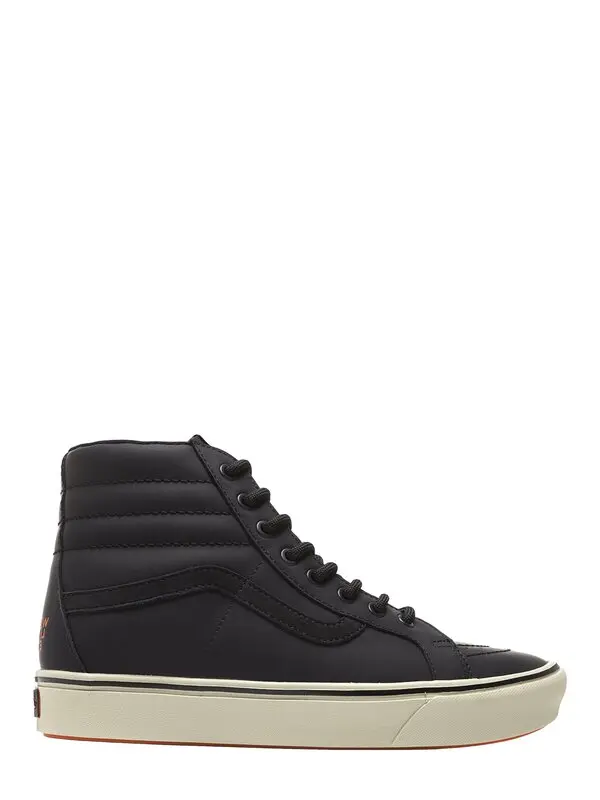 VANS Sk8-hi Comfycush Darkside Initiative Sneakers - Matte Black/orange