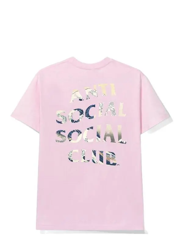ANTI SOCIAL SOCIAL CLUB 4 Car Pileup Tonkotsu Logo Tee Shirt - Pink
