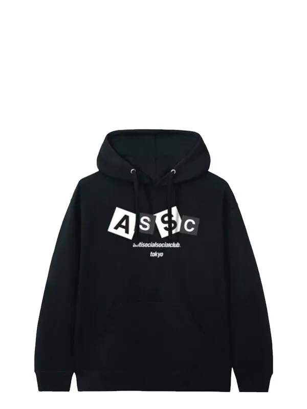 ANTI SOCIAL SOCIAL CLUB Angel Hair Hoodie - Black