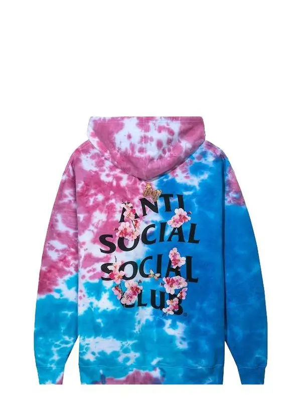 ANTI SOCIAL SOCIAL CLUB Kkoch Hi5 Cotton Candy Hoodie - Tie Dye