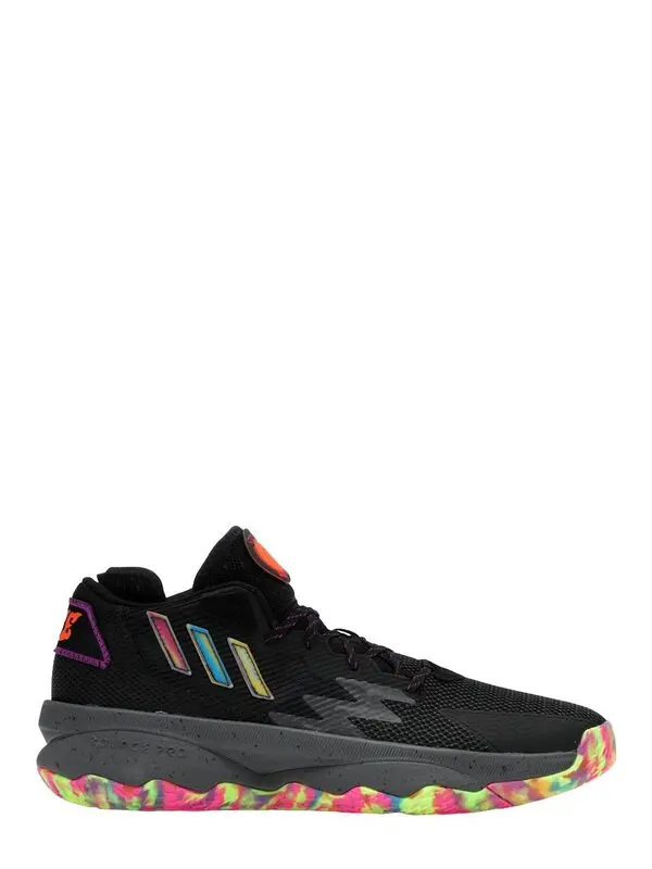Adidas Dame Big Mood Sneakers - Core Black/grey Six/panther Cyan