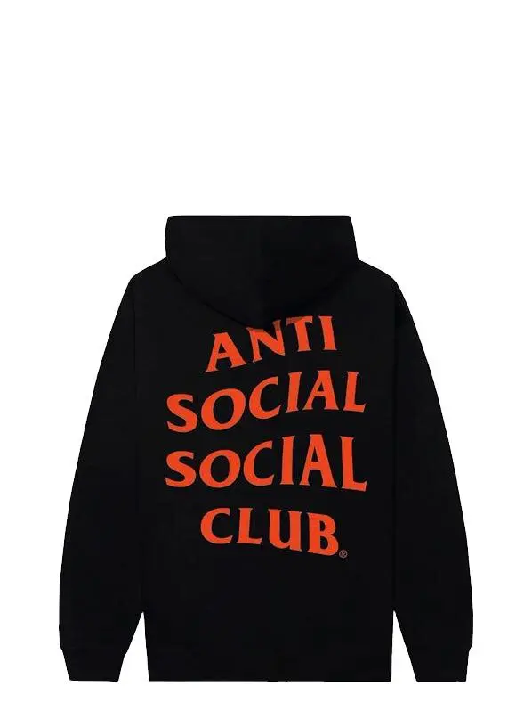 ANTI SOCIAL SOCIAL CLUB Mind Games Hoodie - Black/orange