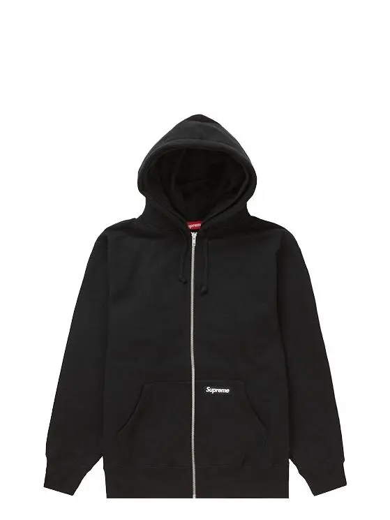 Supreme Double Hood Facemask Zip Up Hooded Sweatshirt - Black