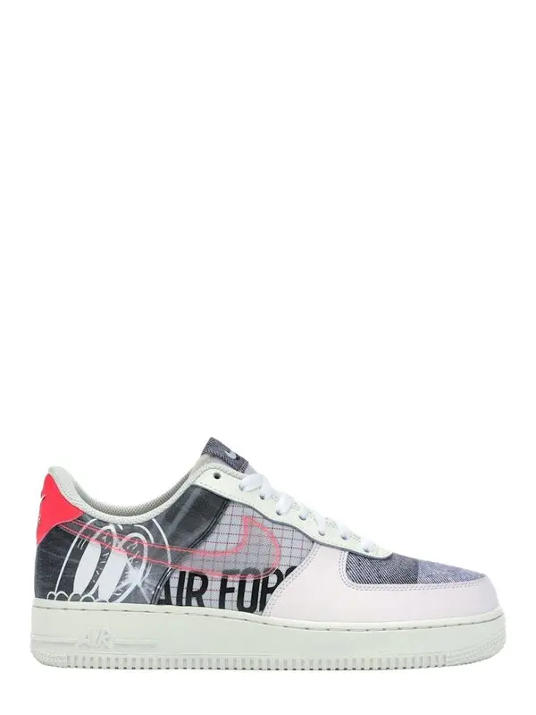 Nike Force 1 Low Sneakers - Light Soft Pink/flash Crimson/pure Platinum