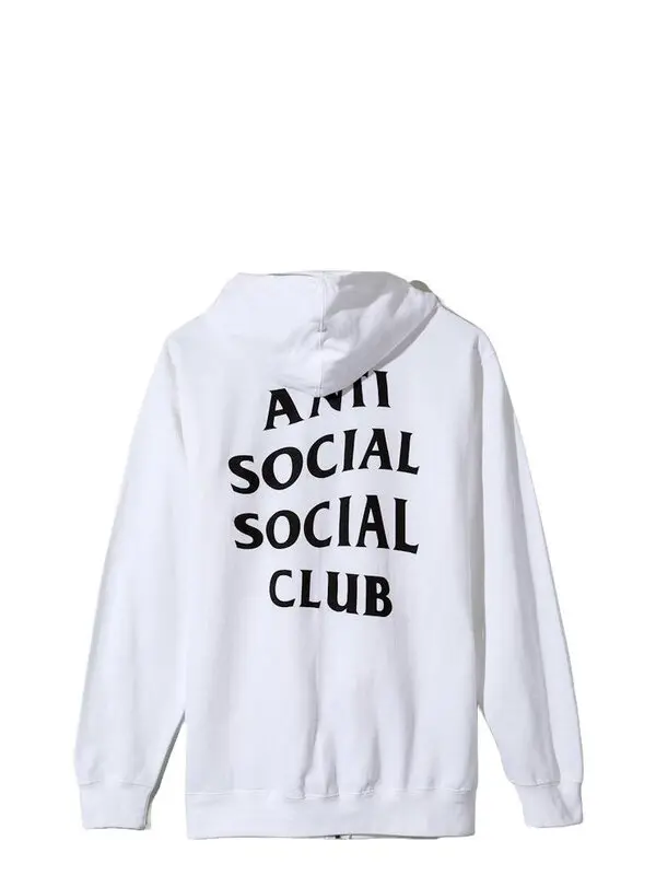 ANTI SOCIAL SOCIAL CLUB Masochism Zip Up Hoodie - White