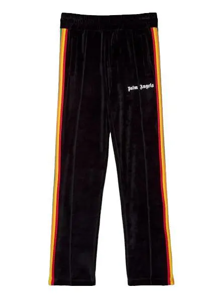 Palm Angels Rainbow Track Pants - Black