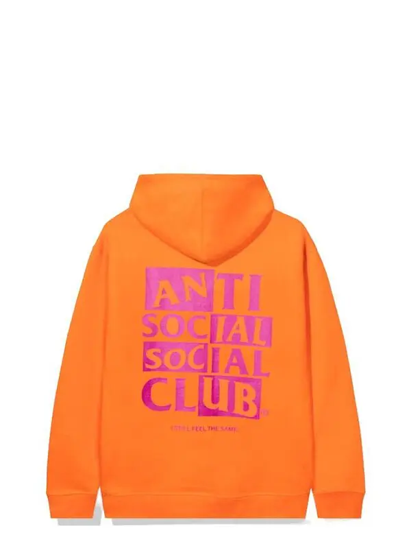 ANTI SOCIAL SOCIAL CLUB Hooded Sweatshirt - Orange