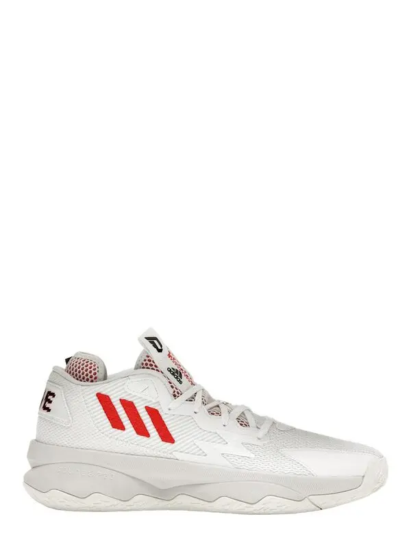 Adidas Dame Dame Time Sneakers - White/black/red