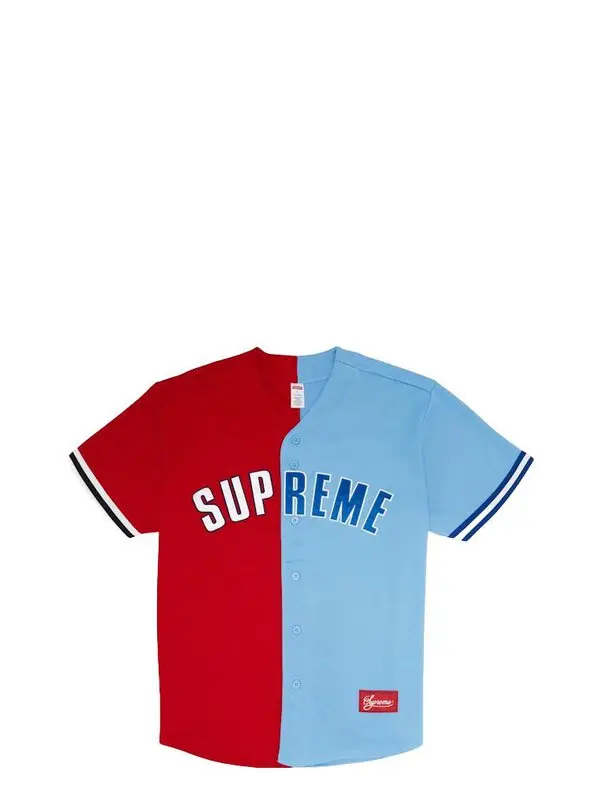 Supreme Don't Hate Baseball Jersey - Red