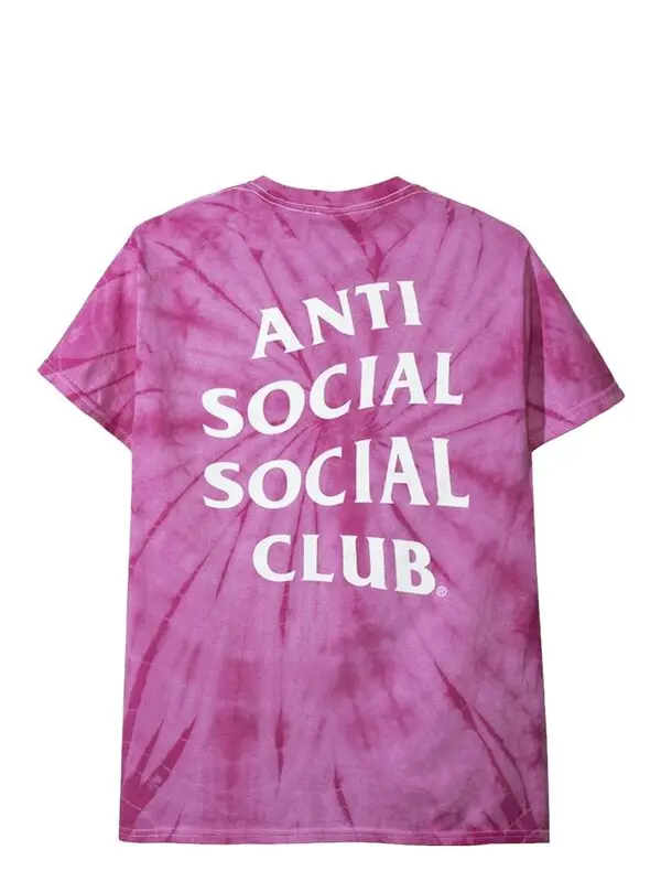 ANTI SOCIAL SOCIAL CLUB Laguna Tee Shirt - Pink Tie Dye