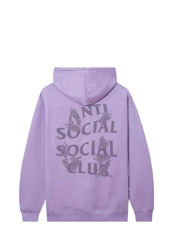 ANTI SOCIAL SOCIAL CLUB Kkotch Tonal Hoodie - Plum
