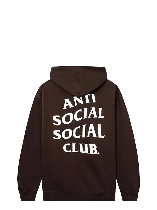 ANTI SOCIAL SOCIAL CLUB Mind Games Hoodie - Brown
