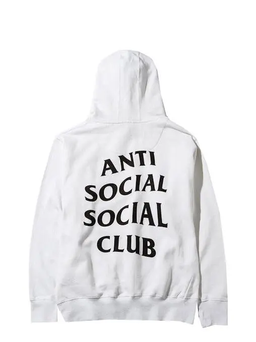 ANTI SOCIAL SOCIAL CLUB Masochism Mind Game Hoodie - White