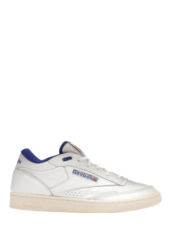 REEBOK Club C Mid Ii Vintage Sneakers - Cloud White/bright Cobalt Blue/classic White