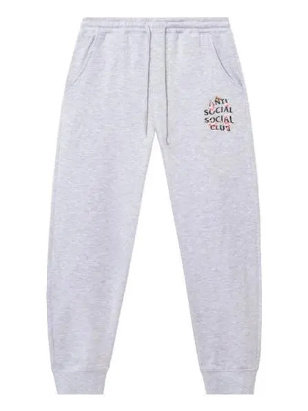 ANTI SOCIAL SOCIAL CLUB Kkoch Sweatpants - Heather Grey
